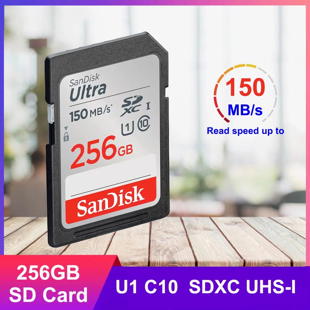 SanDisk Ultra 256GB SDXC UHS-I карта памяти