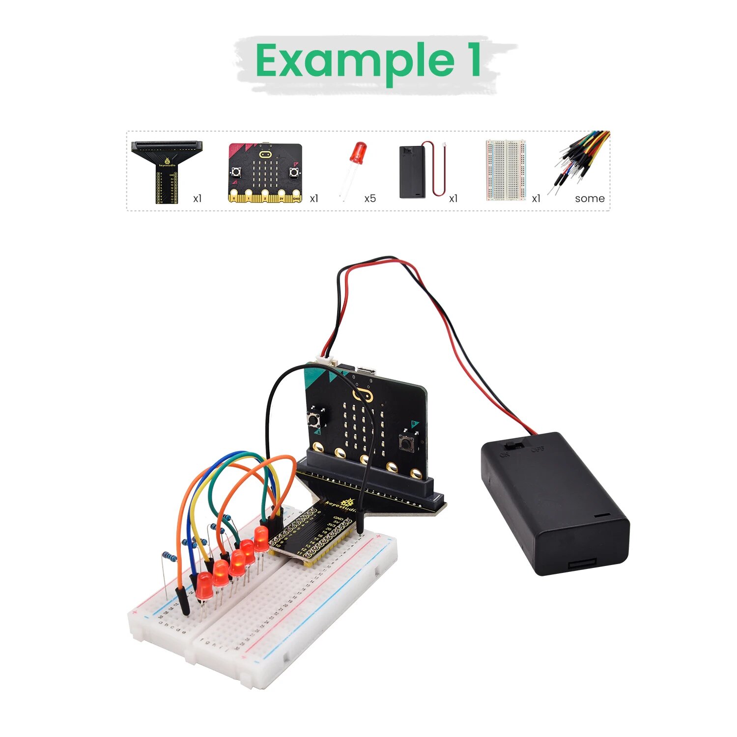 Keyestudio Micro: bit Microbit basic kit — фото 1