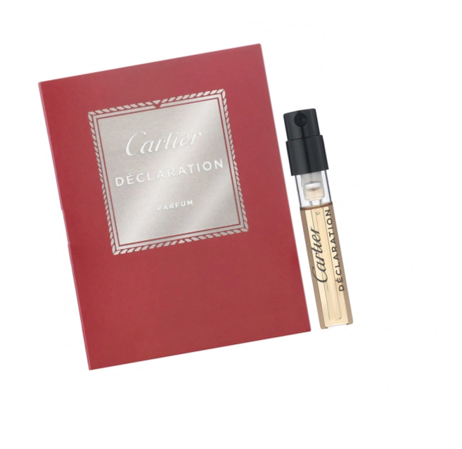 Сэмпл Cartier Declaration Parfum - мужские духи 1.5 мл / Декларейшн парфюм