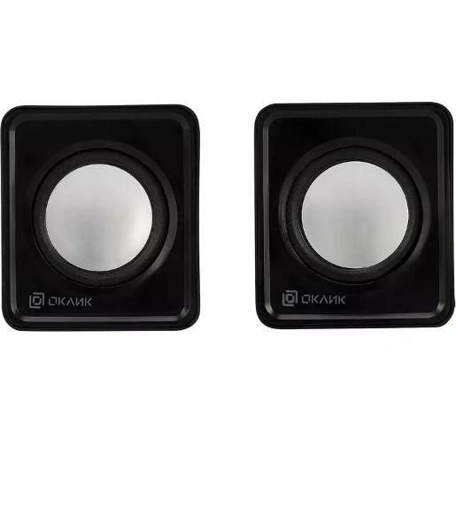 Колонки Oklick OK-331 2.0 черный 6Вт