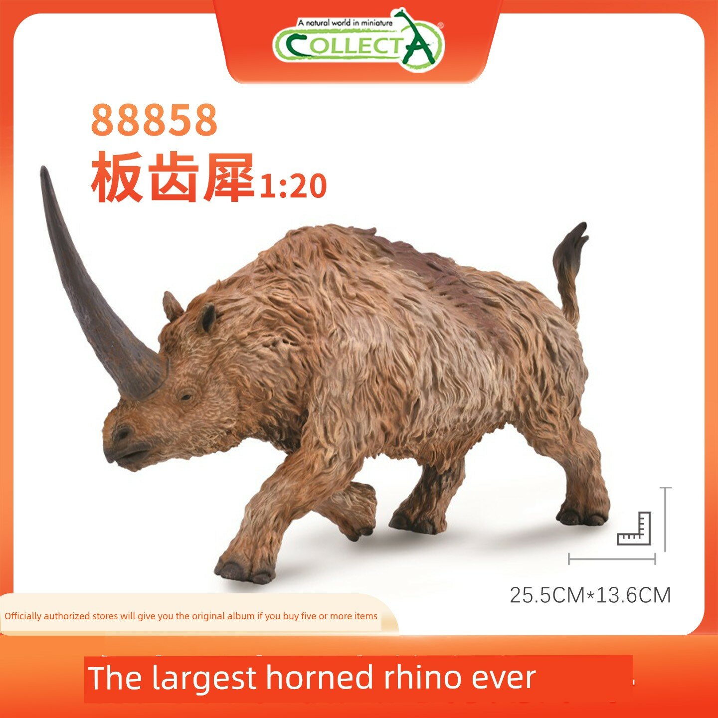 CollectA 1:20 масштабная модель элазмозерия, звериная фигурка, образовательная коллекционная игрушка
