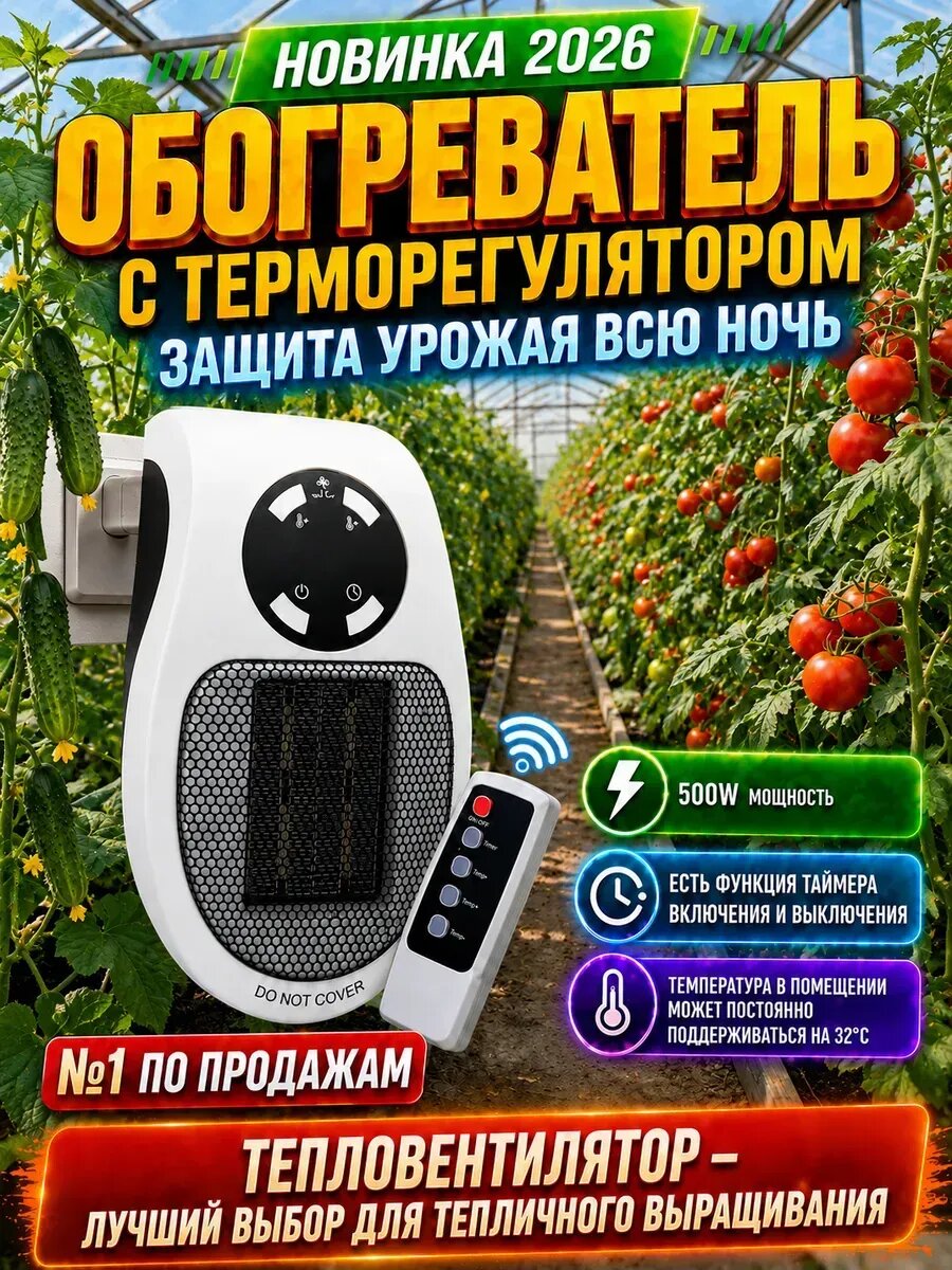 Теплэко обогреватель кварцевый для растений безопасный