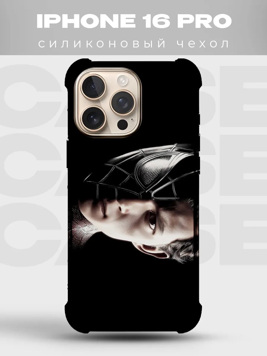 Чехол на iPhone 16 Pro Человек-паук spider man человек паук