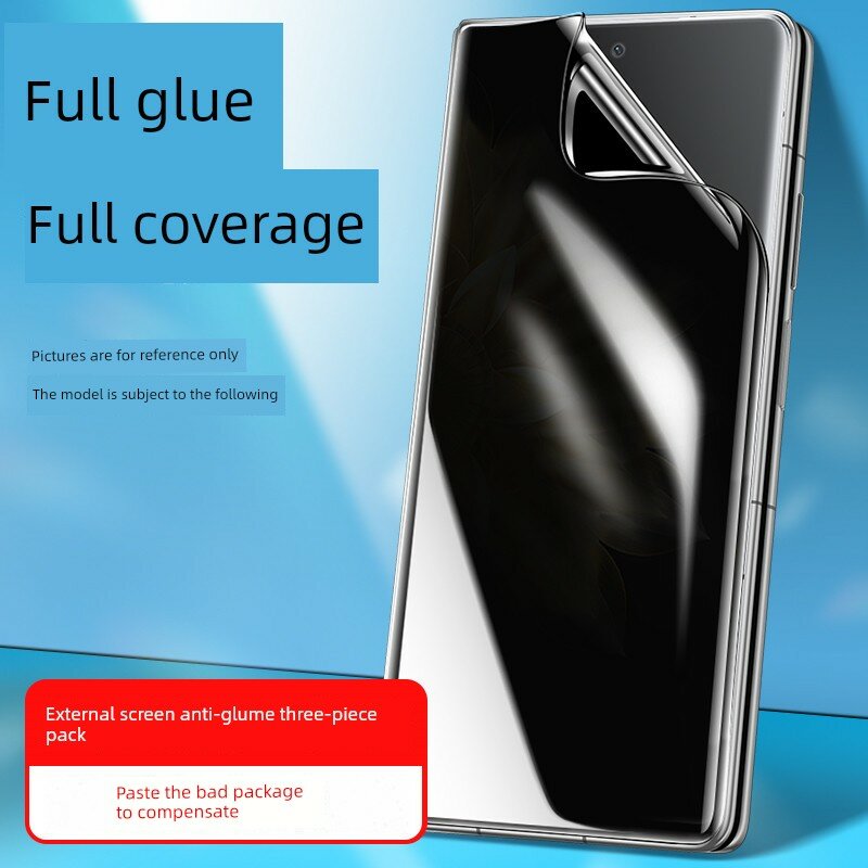 Honor Magic V2 Ultimate Edition Наружный экран Полный клей гидрогельная пленка Антибликовая 3 шт
