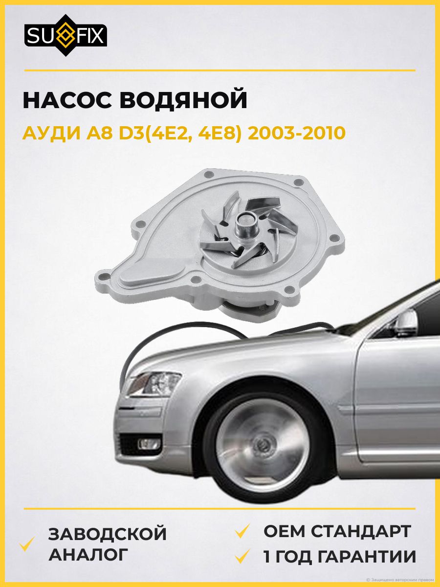 Насос водяной SUFIX FA1024 Ауди A8 D3 Audi A8 D3 2003-2010