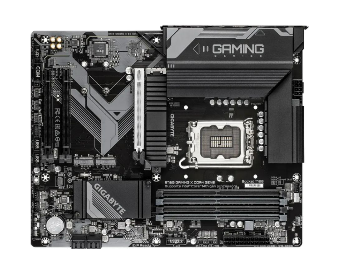 Материнская плата B760 S1700 ATX B760 GAMING X D4 GEN5 GIGABYTE