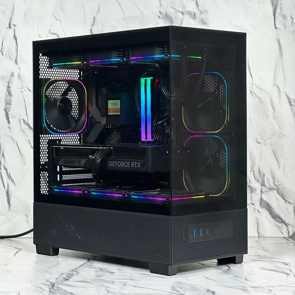 Игровой компьютер Ryzen 7 7800X3D / RTX5070Ti / DDR5 32GB / B850M / SSD M.2 2TB / 850W / XASTRA Q500