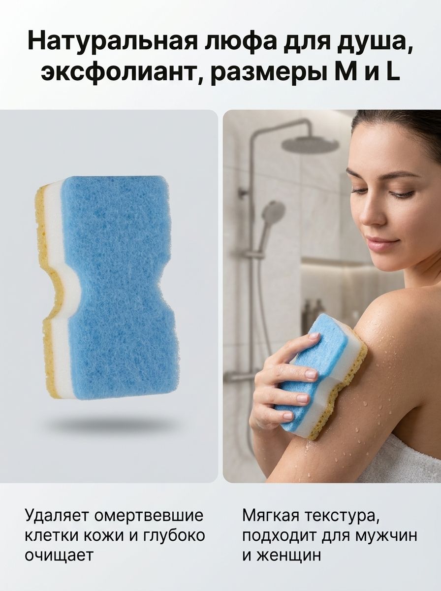 Мочалка для душа, скраб для тела, шарик для ванны с
