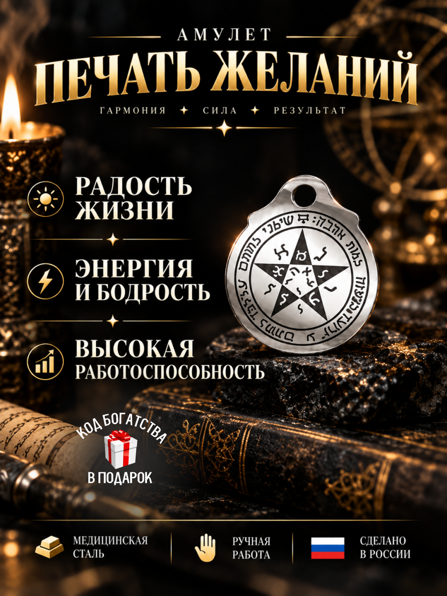 Славянский оберег, подвеска Gold Tree