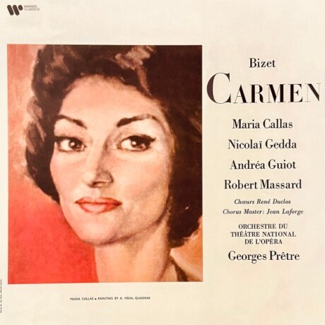 MARIA CALLAS / NICOLAI GEDDA, ANDREA GUIOT / ROBERT MASSARD Bizet: Carmen (Виниловая пластинка)