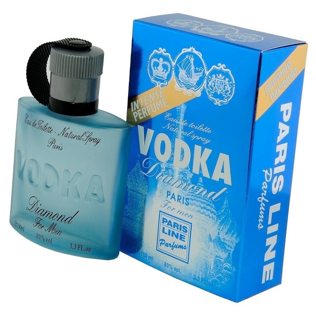 Мужская туалетная вода Пари Лайн Парфамс Водка Диамонд 100 мл / Vodka Diamond парфюм