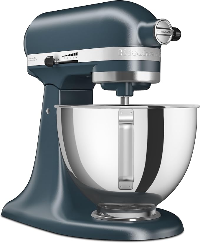 Кухонный комбайн KitchenAid со съемной чашей, 4.3 л, цвет синий, 5KSM95PSEBS