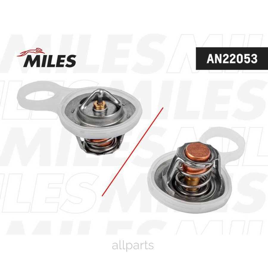 MILES AN22053 Термостат CHRYSLER VOYAGER 95-01/07- / JEEP WRANGLER 06-
