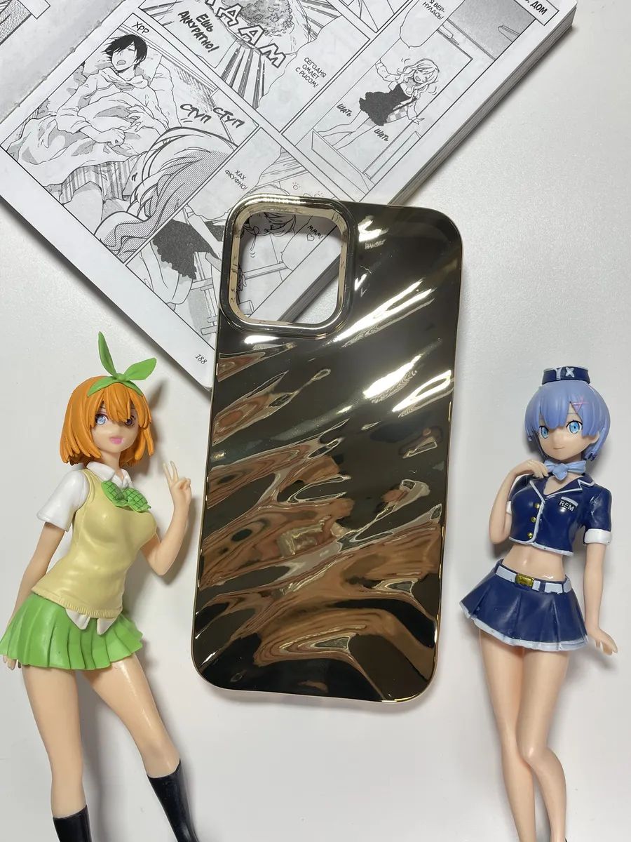 Чехол-Накладка для смартфона Apple iPhone 12 Pro Max, материал пластик, цвет золотой