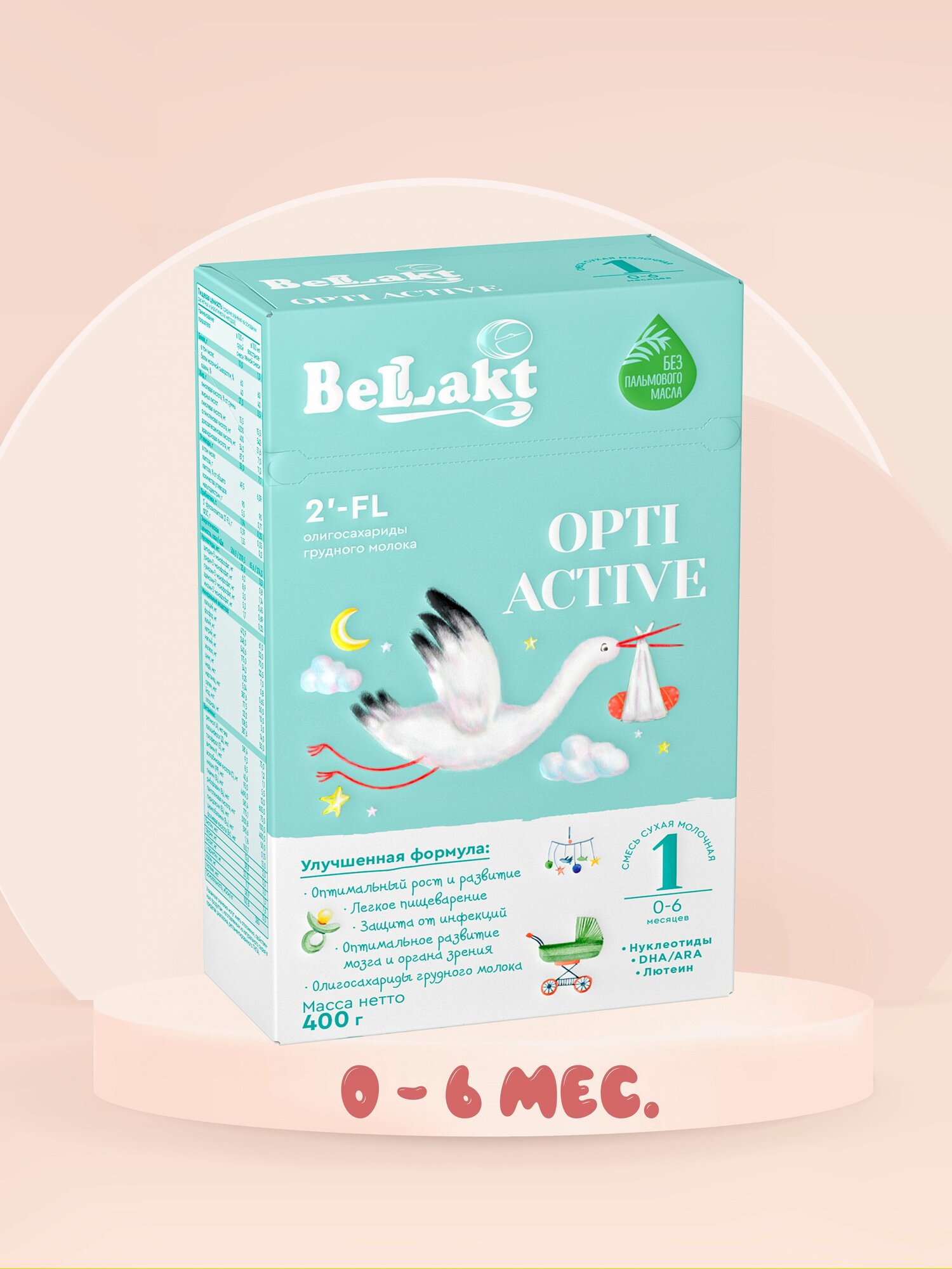 Bellakt Opti Active 1 детская смесь сухая молочная Беллакт опти актив