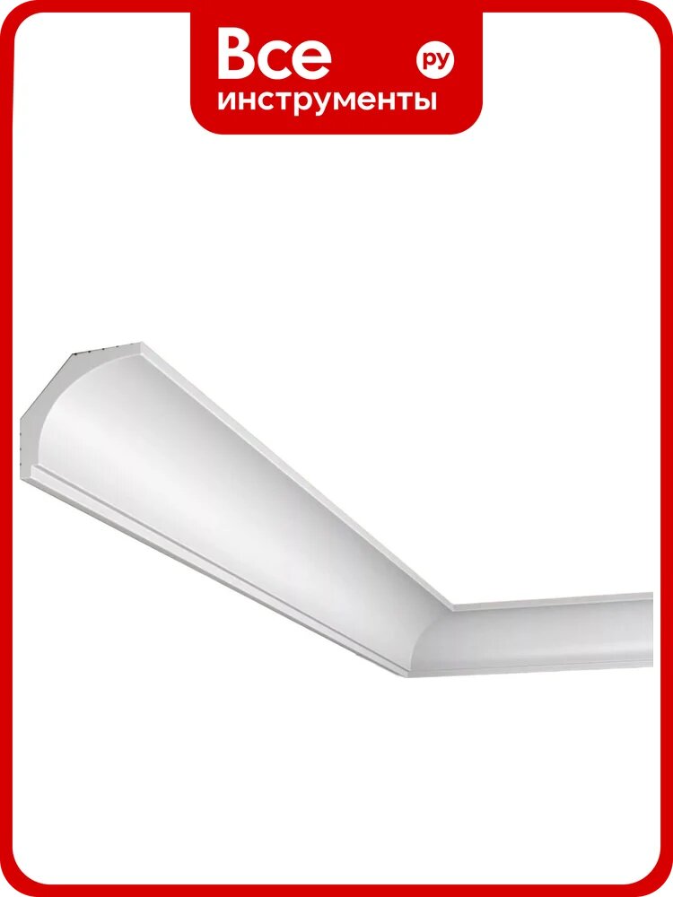 Карниз Cosca Decor kx018, 40x48 мм, 2000 мм, экополимер 00-00070870