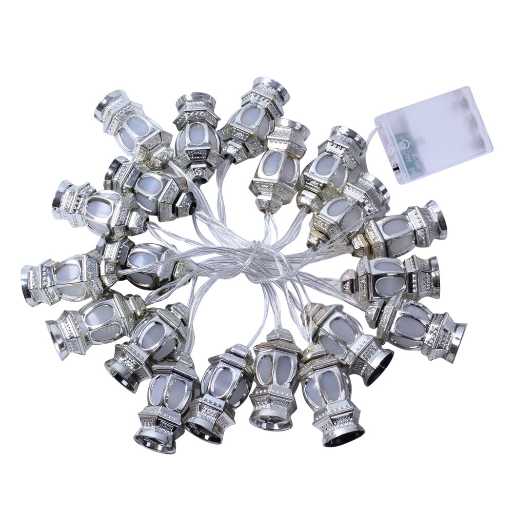 Светодиодные Фонарики Для Рамадана И Ид С Освещением 20LEDs Серебристый 300.00X6.50X3.00CM