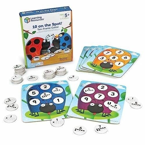 Развивающая игрушка "Божья коровка. Состав числа" (78 элементов) Learning Resources LER1764Арт. 9648