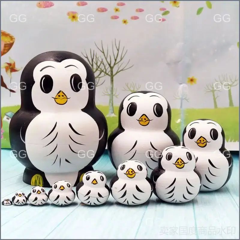 Матрёшка с животными