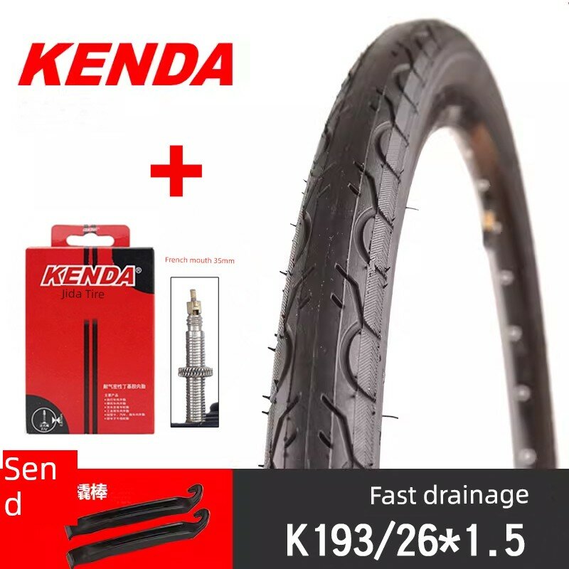 KENDA K193 26x1,5 дюйма велосипедная шина с французским клапаном 35 мм