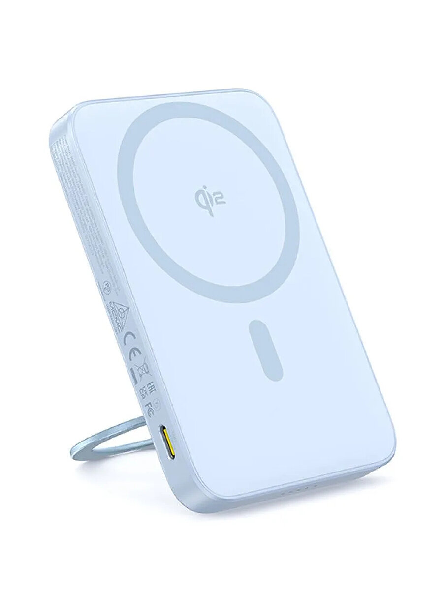 Baseus PicoGo 5000 mah Внешний аккумулятор, голубой, P10076800313-00