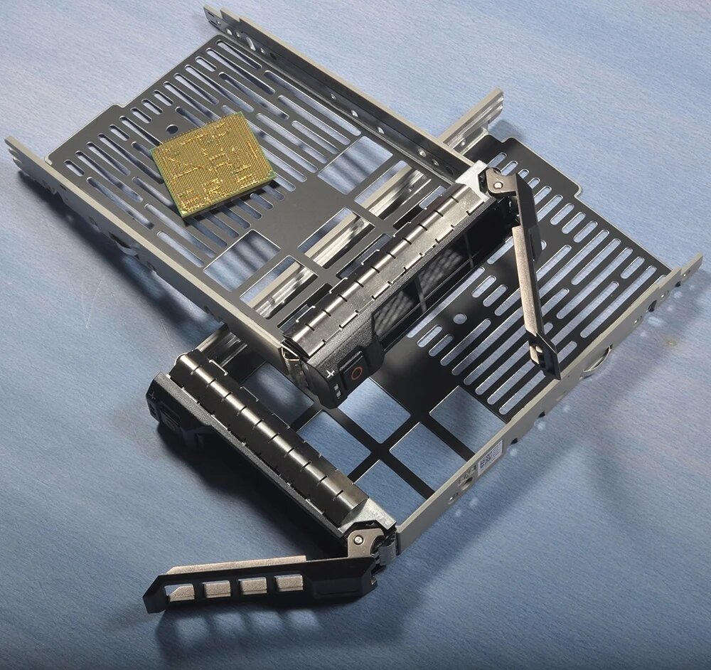 Оригинальный лоток для жесткого диска Dell 3,5 дюйма KG1CH SATA SAS для PowerEdge R730 R730xd MD3400 1400 0KG1CH R515 R710 R320 R420 R520 R720