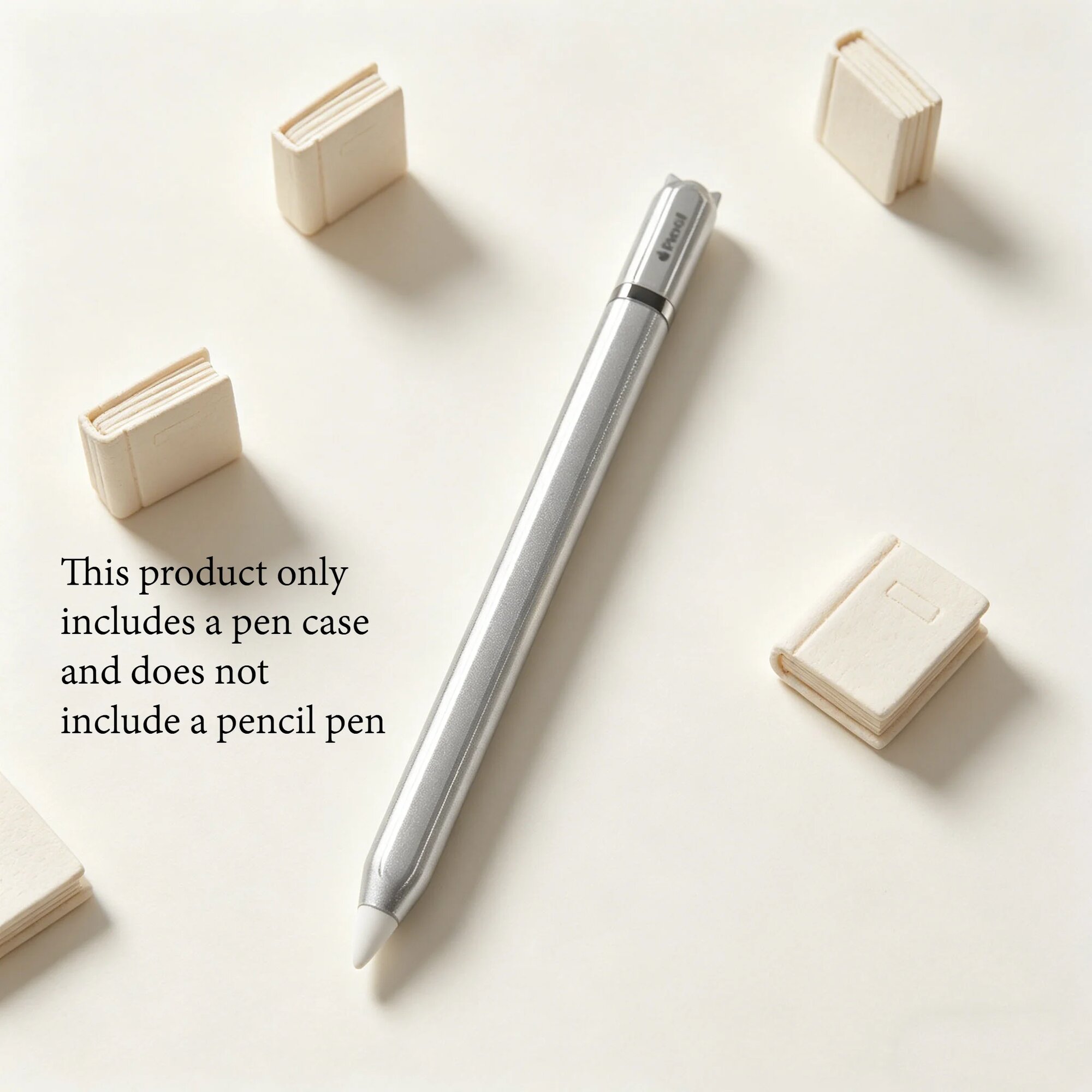 Чехол для Apple Pencil Pro Gen 2, Kitten transparent