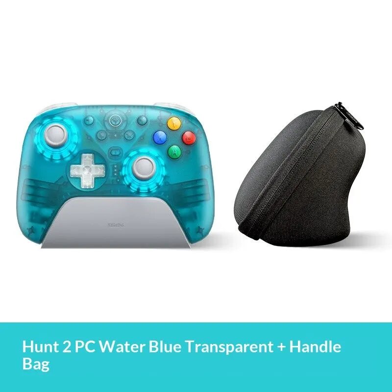 8BitDo Ultimate 2 Игровой контроллер, версия для ПК с Bluetooth, новейшая цветовая гамма, с сумкой для хранения