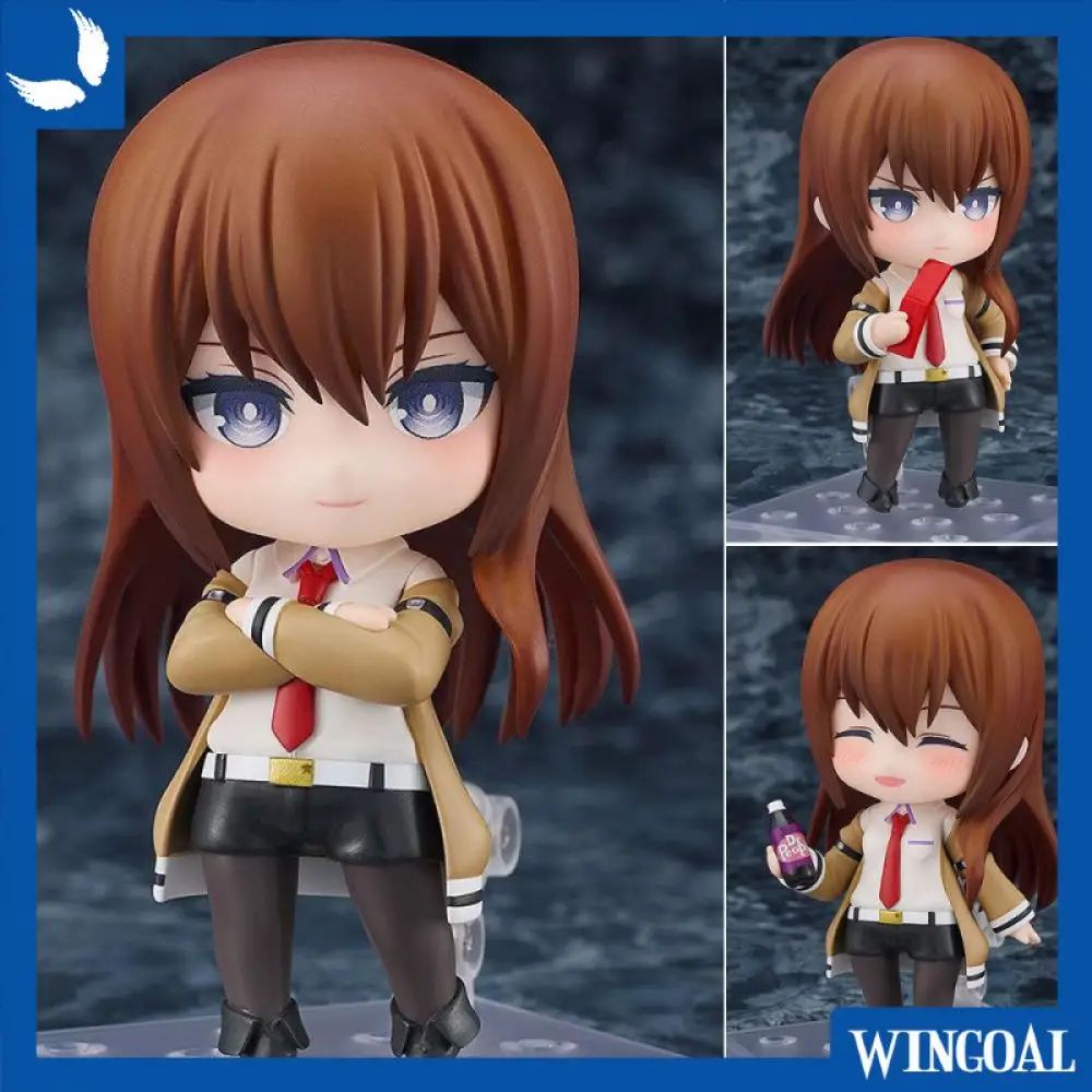 Фигурка Нендороид Врата Штейна Курису Макисэ / STEINS; GATE Kurisu Makise (Christina) подарок для фаната (10 см) 2521
