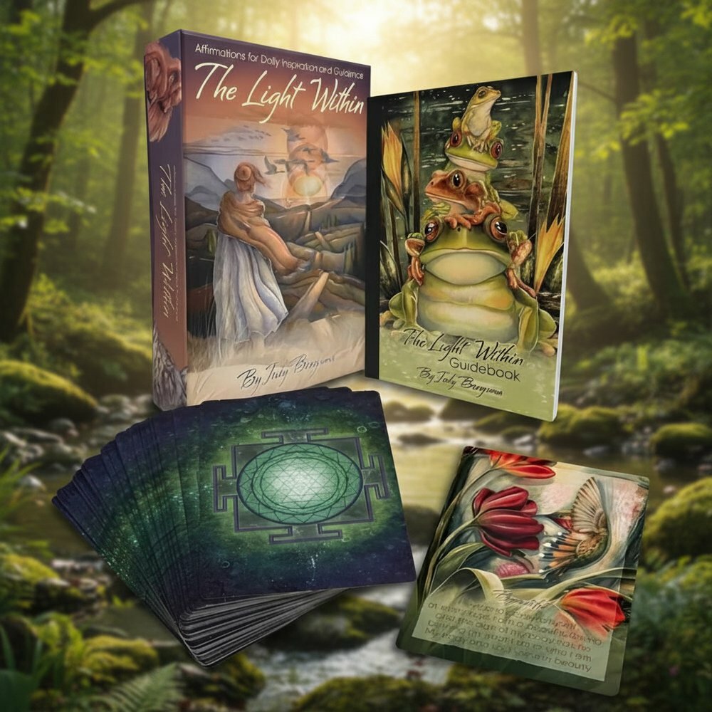 Карты Таро "The Light Within Affirmation Cards" US Games / Свет Внутри карточек с утверждениями 70541