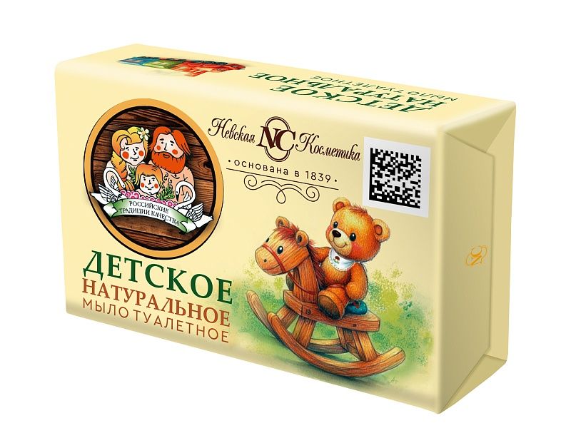Туалетное мыло Невская Косметика Детское, 180 г х 1шт
