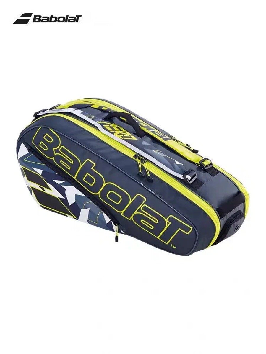 Babolat Сумка для теннисных ракеток Pure Aero vs 6-pack, см, 42 л, черно-серый