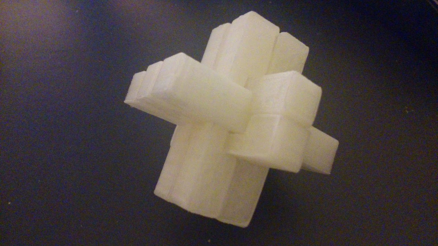 3D-пазл сборный геометрический, PLA, 3D-печать, арт. PZ-PUZ-TV-729473