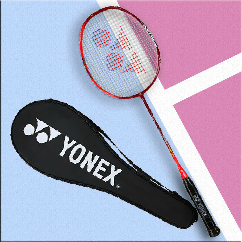Ракетка для бадминтона YONEX Full Carbon Astrox AX01 Red 4U с натянутой сеткой Цвет：AX01 Красный 4U