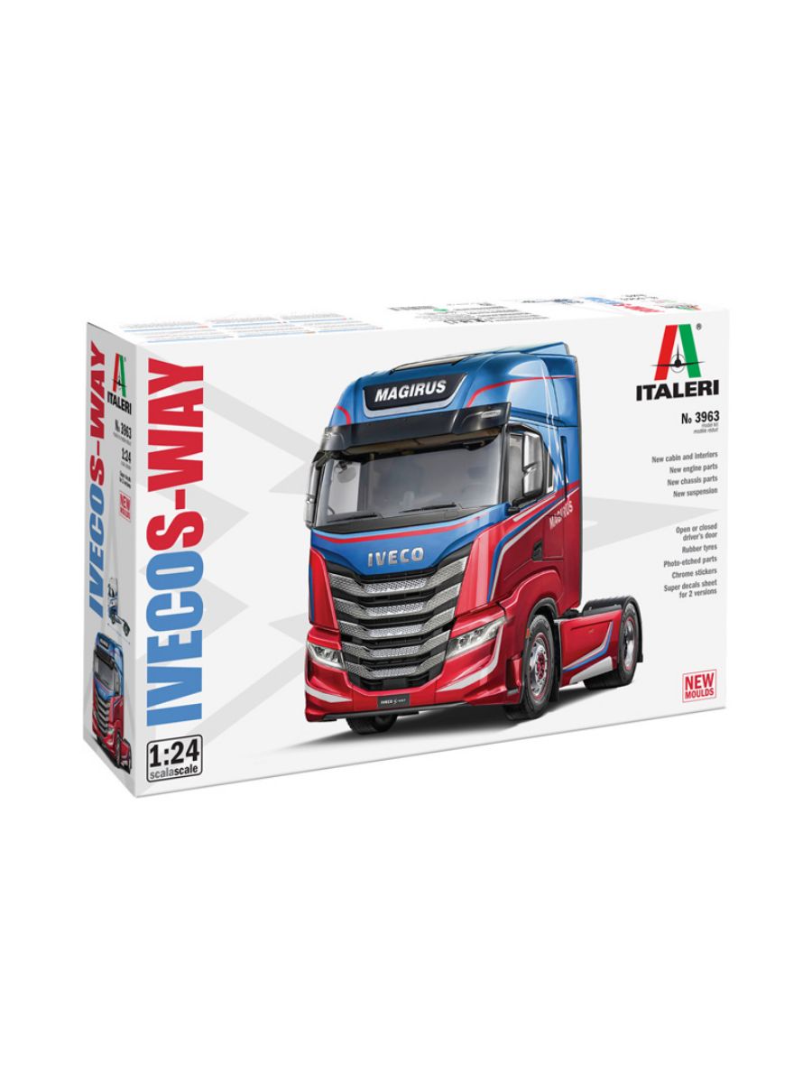 Сборная модель автомобиля Грузовик S-WAY Italeri