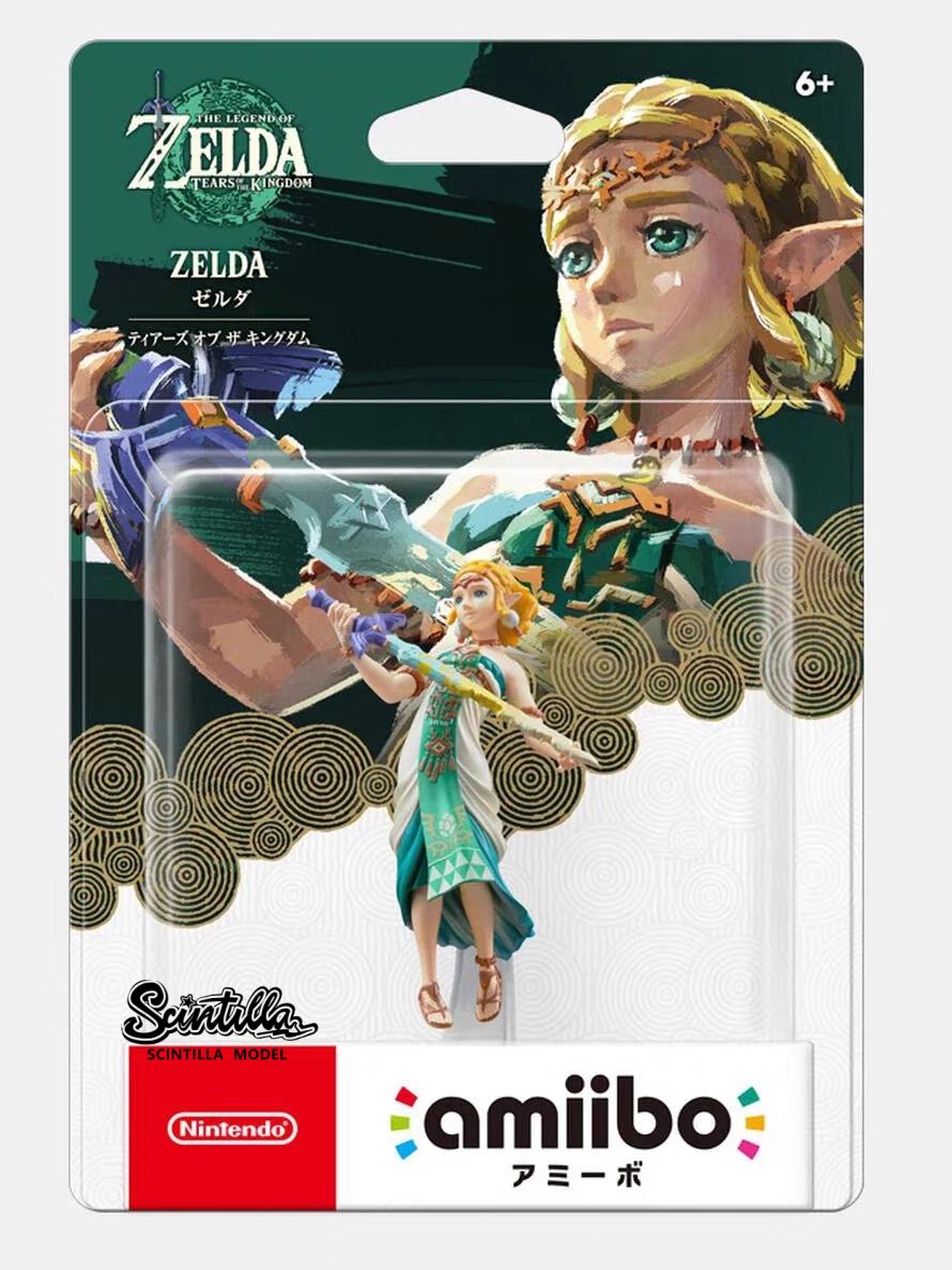 Фигурка amiibo от Nintendo #Тоон Линк и Зельда из The Wind Waker / Коллекция The Legend of Zelda / Азиатское издание.