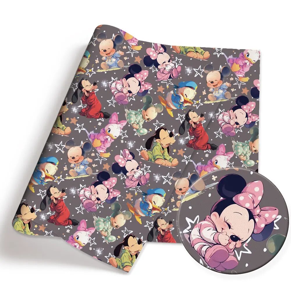 BEAST KINGDOM хлопковая ткань с мультяшным принтом 140x50 см satin fabric, 48230