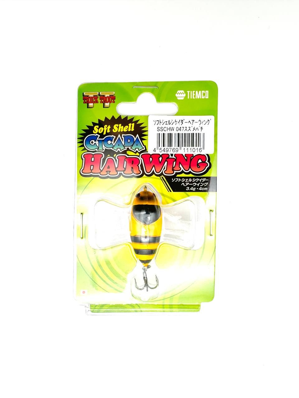 Воблер Tiemco Soft Shell Cicada Hair Wing 40 F #047