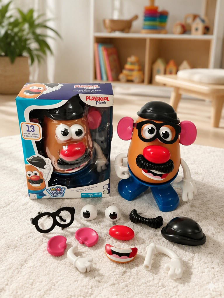 Сборная игровая фигурка Картофельная голова, 13 съёмных деталей, набор для детей от 3 лет