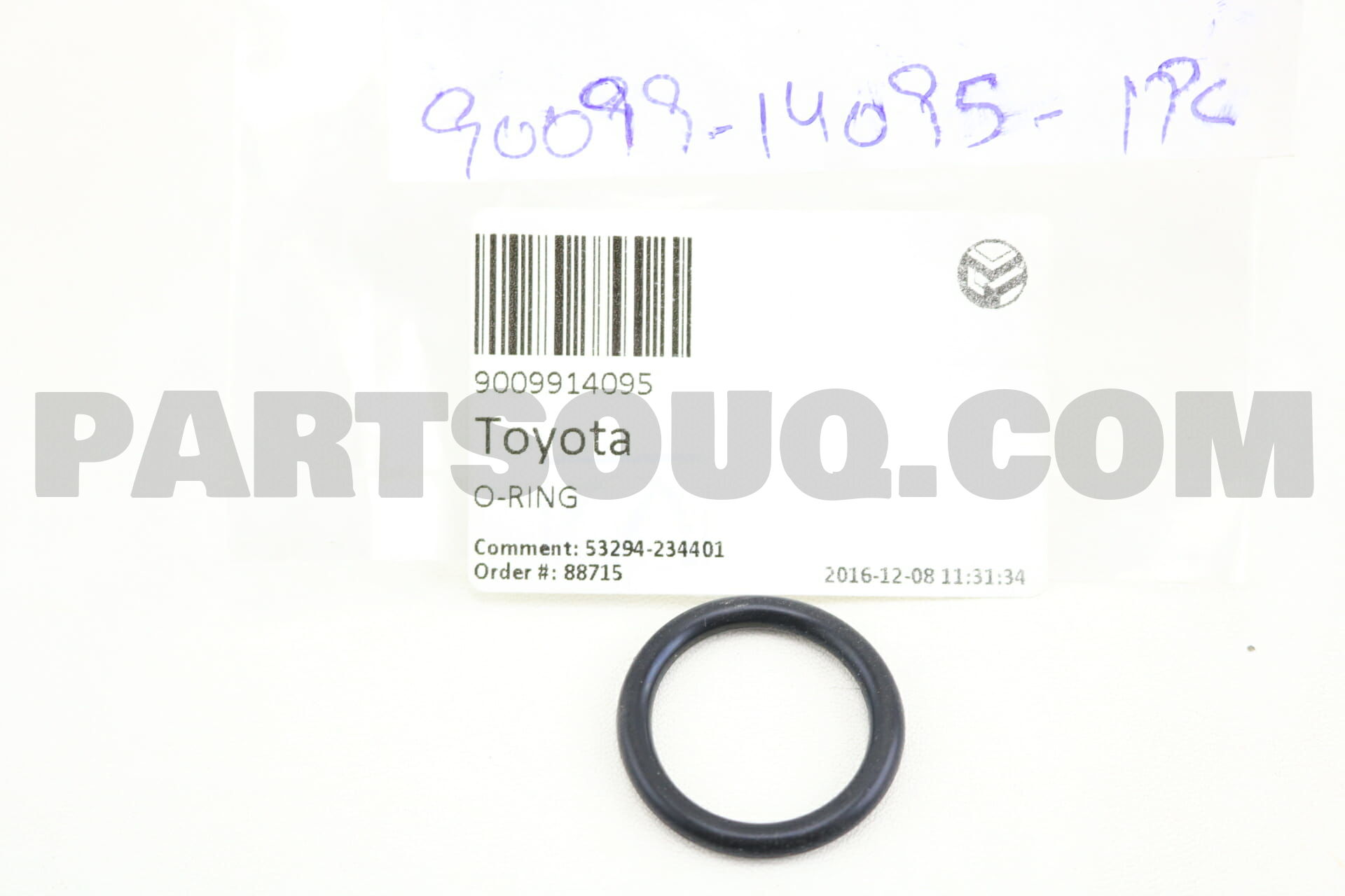 Кольцо уплотнительное Toyota 9009914095