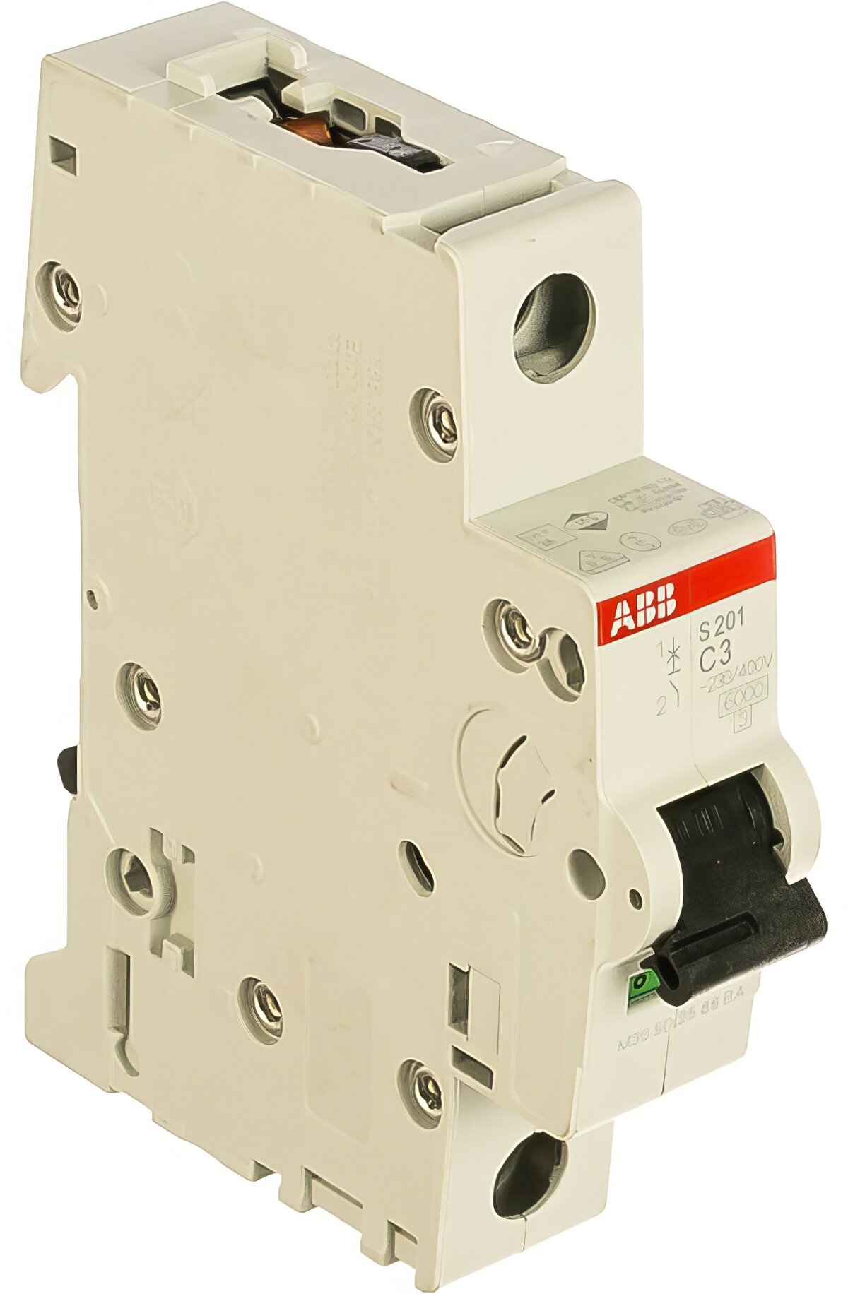 Автоматический модульный выключатель ABB 1п C S201 6кА 3А 2CDS251001R0034