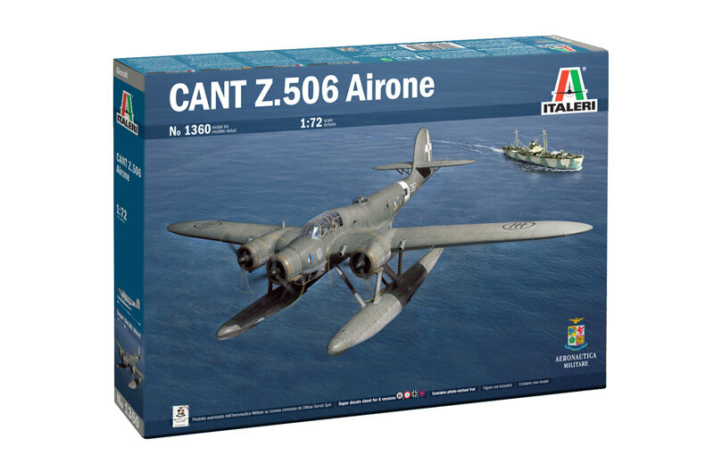 Сборная модель "Самолёт Cant.Z 506B Airone" (1:72), артикул 1360
