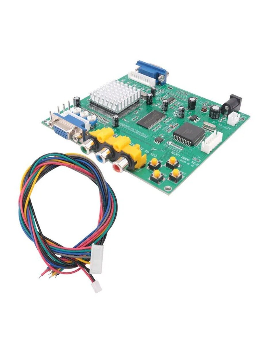 Видеоконвертер CGA/EGA/YUV/RGB в VGA GBS8200 для аркадных систем