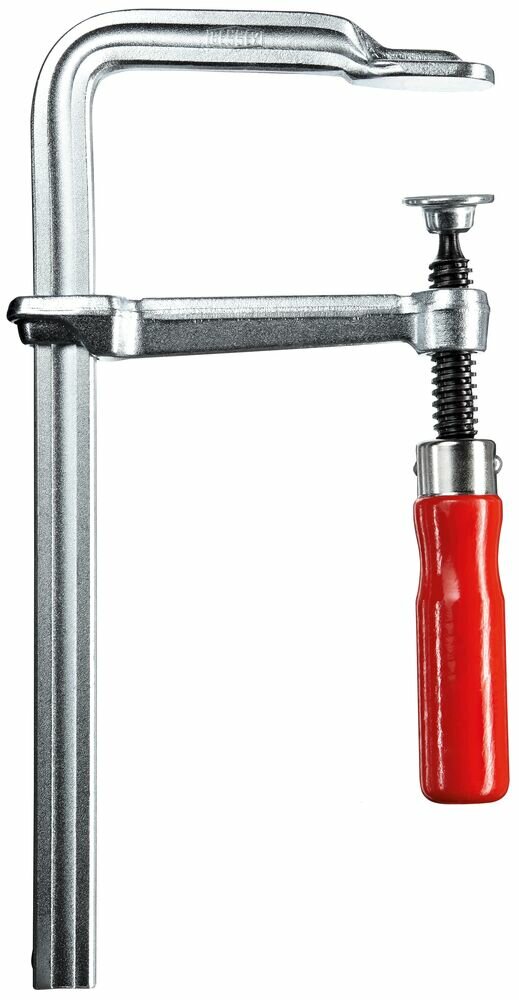 Струбцина Bessey GS20 classiX цельнометаллическая 200/100, 5 кН, деревянная ручка, BE-GS20