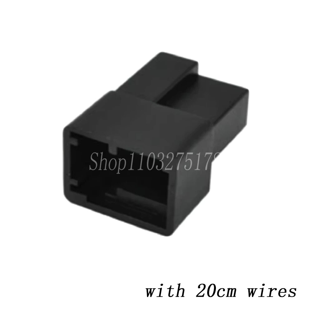 Автомобильный разъем 2 контакта 172864-2 Male 20cm wires