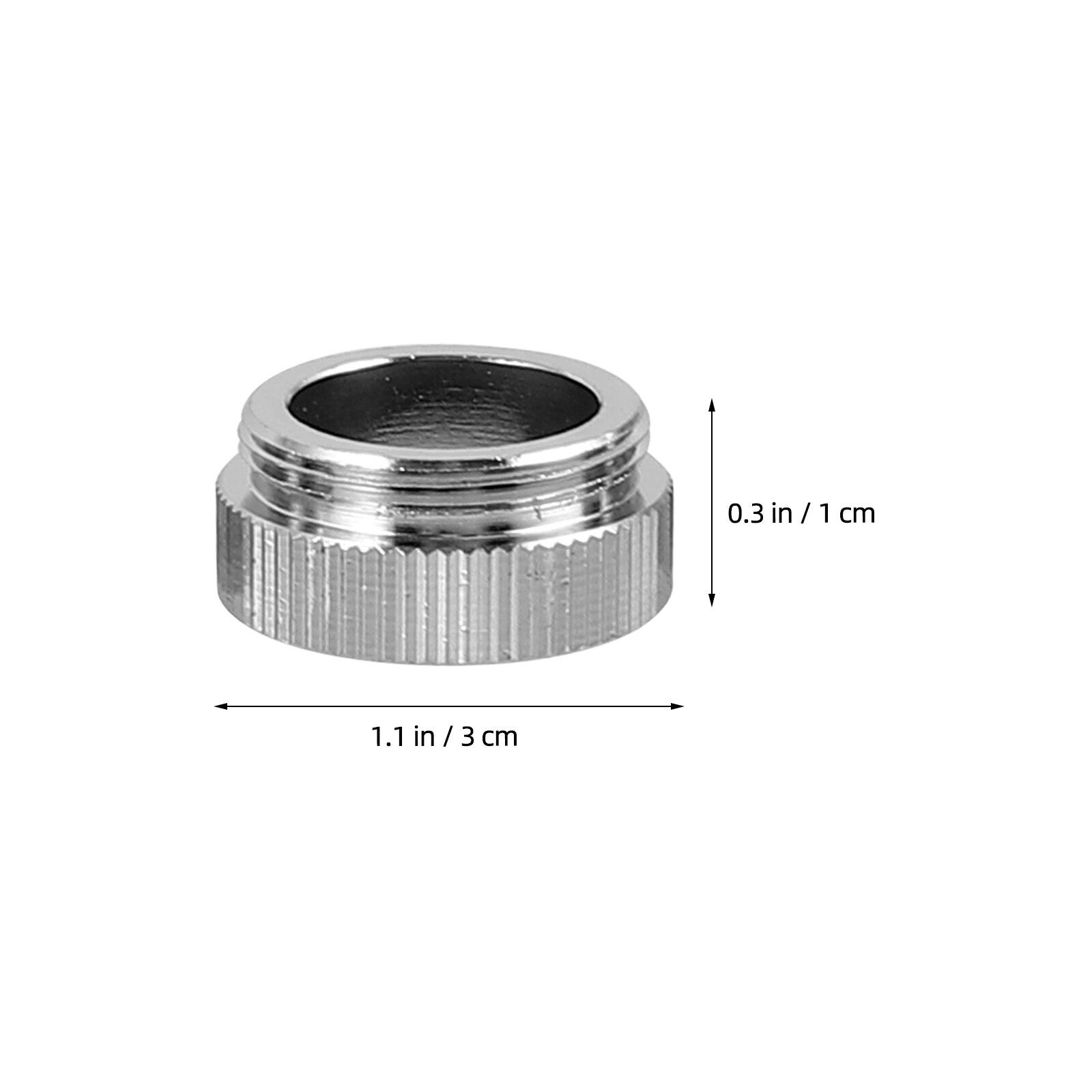 Комплект Адаптеров Для Крана 8 Шт Серебристый 3.00X1.00X1.80Cm