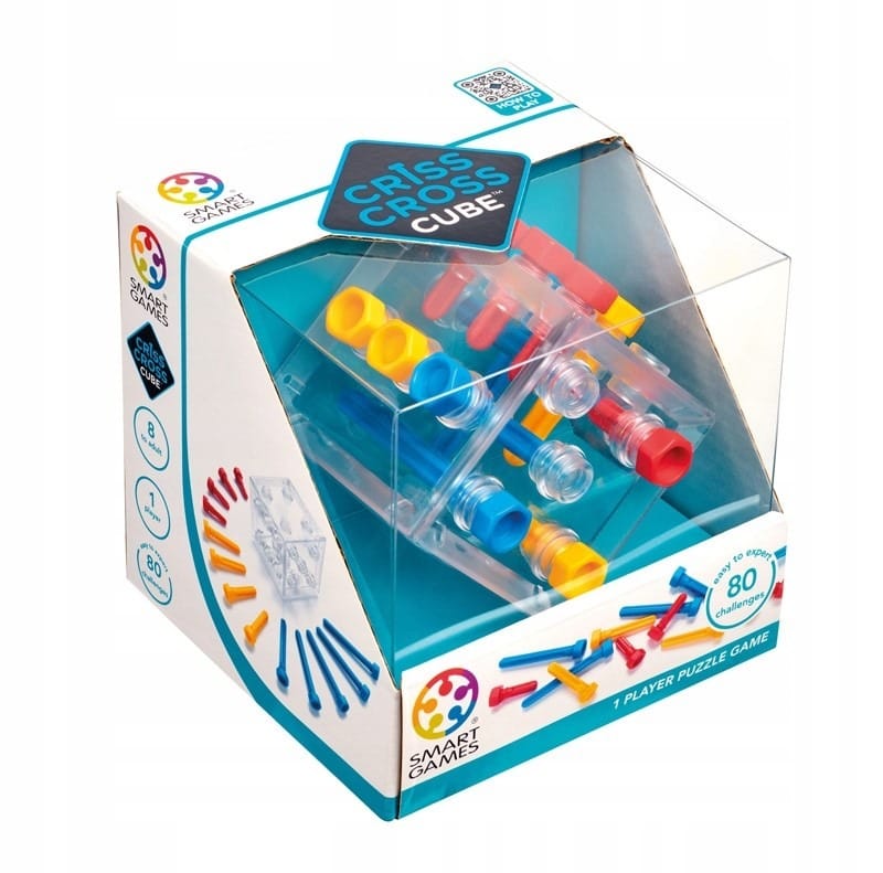 Головоломка Smart Games Criss Cross Cube, английская версия