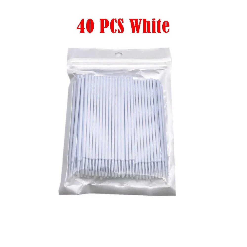Одноразовые аппликаторы для стоматологии AG, 40 шт. 40Pcs White