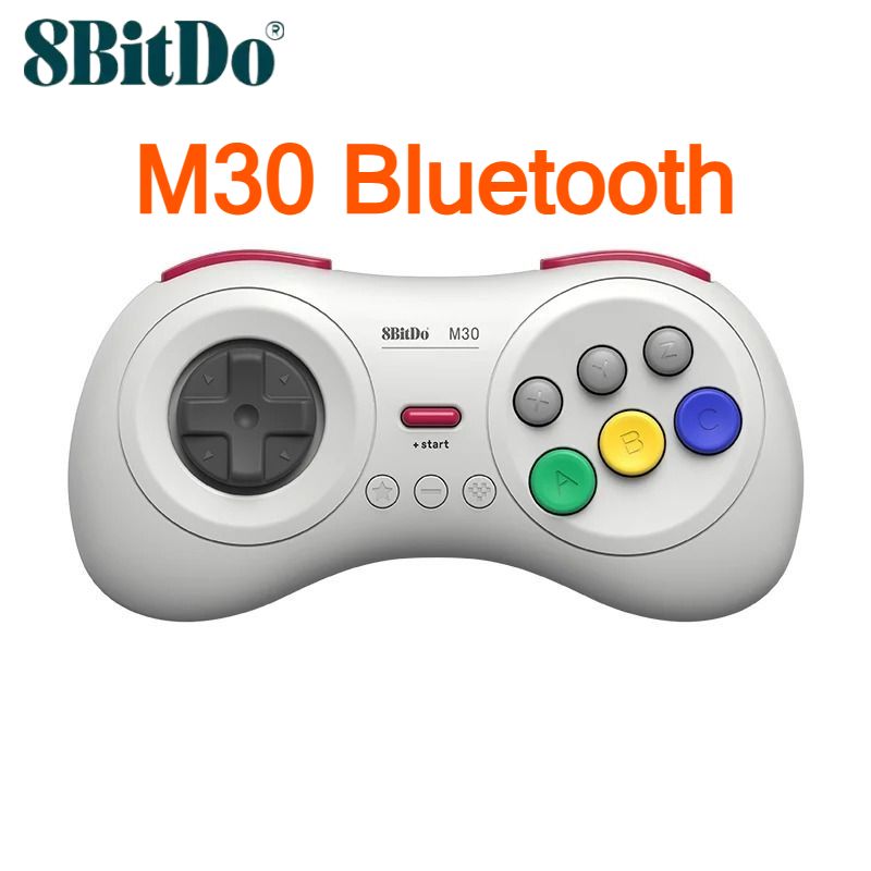 8BitDo M30 Игровой контроллер Bluetooth Gamepad для Sega Genesis Mega Drive Style для Nintendo Switch Steam Android Windows