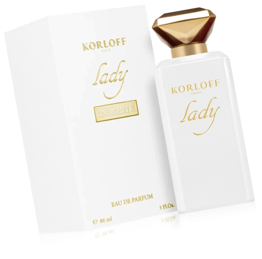 Женская парфюмерная вода Korloff Paris Lady In White 88 мл / Леди В Белом Карлофф